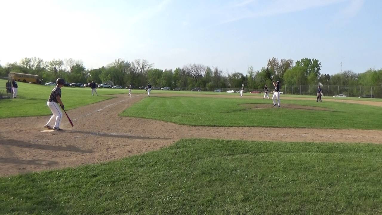 Danny Buchanan With A Long 2 Run Single Vs Cobleskill - YouTube