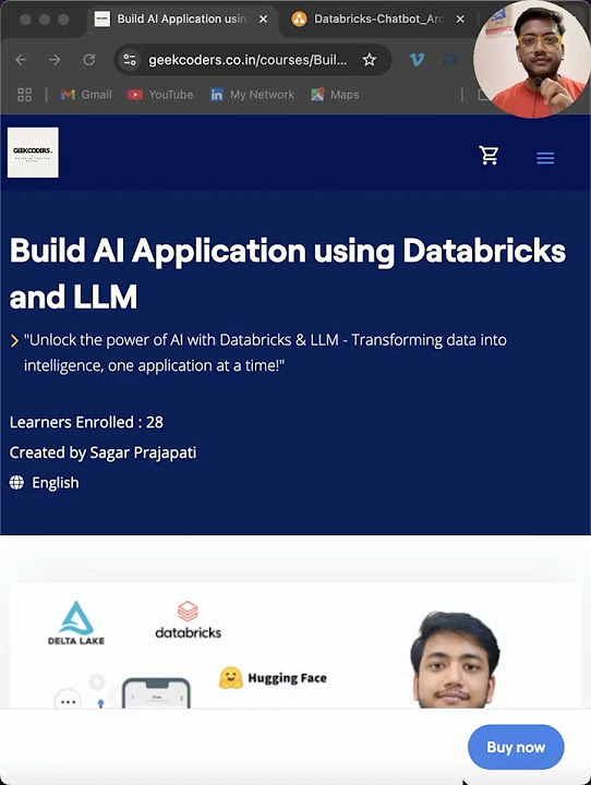 Build AI Chatbot Application using Databricks #databricks #lllm #ai #programming - YouTube