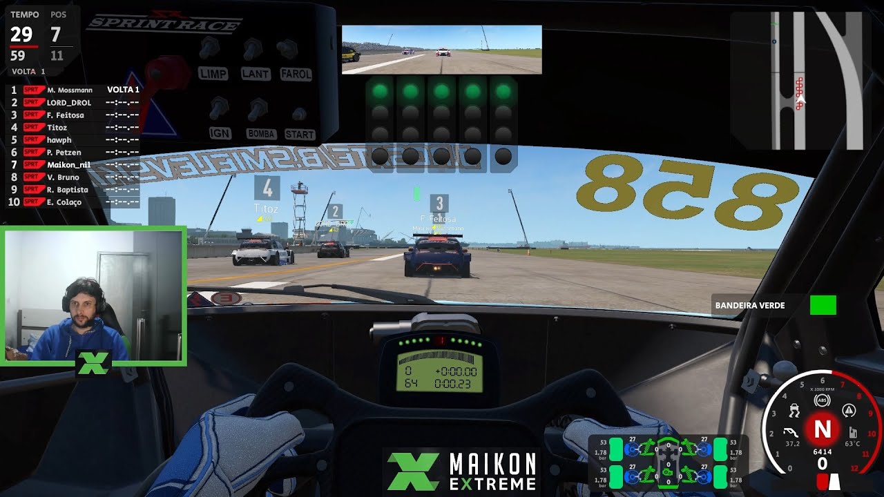 Newbie 3º Corrida na liga Academy Racing WTSR - Sprint Race - Cleveland ...