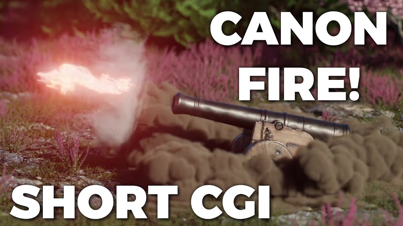 Fireball CGI | Canon Fire Destroying Crystals - YouTube