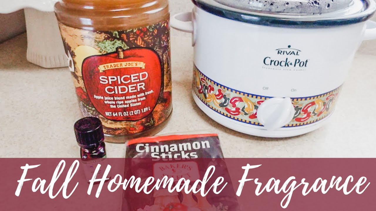 How to Make Fall Scents DIY 🍁| Apple Cinnamon Fragrance - YouTube
