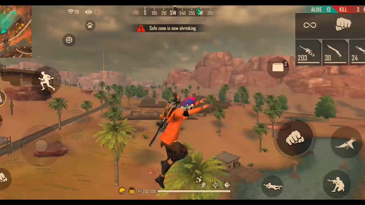 Free fire airship - YouTube