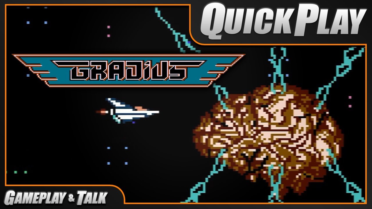 Gradius (NES) | Gameplay and Talk Quick Play #5 - YouTube