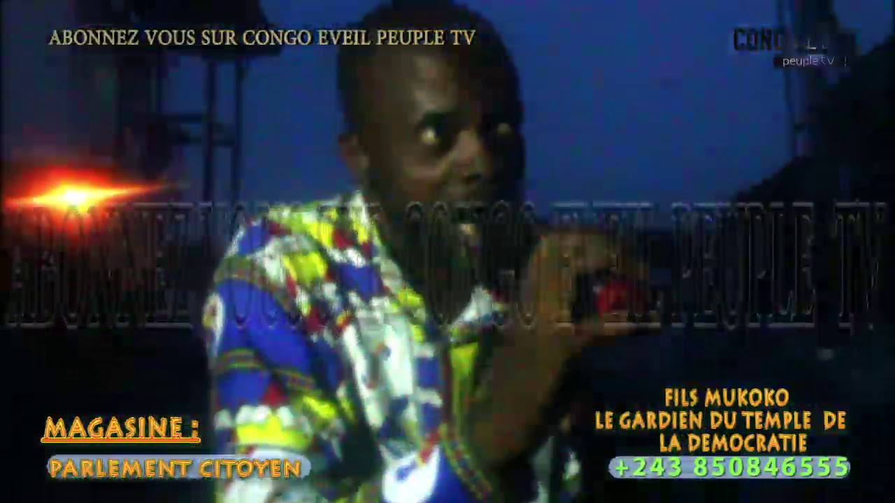 FILS MUKOKO NA MESSE POLITIQUE NA ROND POINT NGABA - YouTube