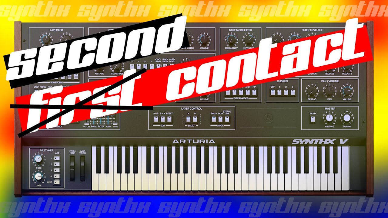 New SYNTHX V Second Contact - Using Some Presets - Demo | Arturia | 😀 - YouTube