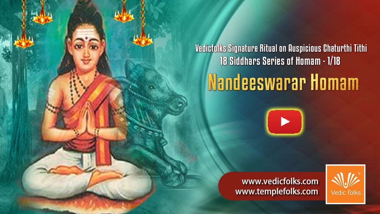 Vedicfolks Signature Ritual - Nandeeswarar Homam | 18 Siddhars Homa ...