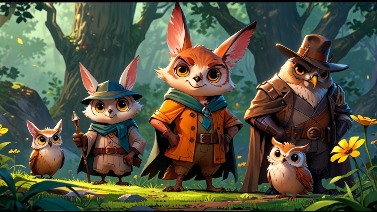 Forest Friends' Heartwarming Adventure | Children's Storytime - YouTube