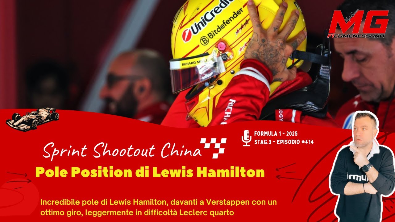 Hamilton pole position nella sprint qualyfing - YouTube
