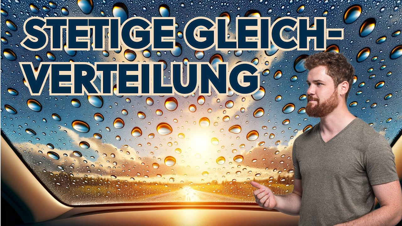 Stetige Gleichverteilung | Konstanten bestimmen, Verteilung erkennen ...