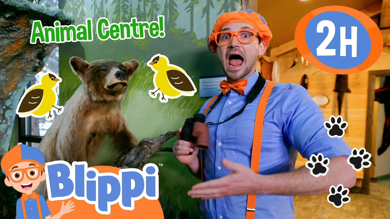 Blippi Amazing Animal Centre! | Blippi | Animals for Kids | Educational ...