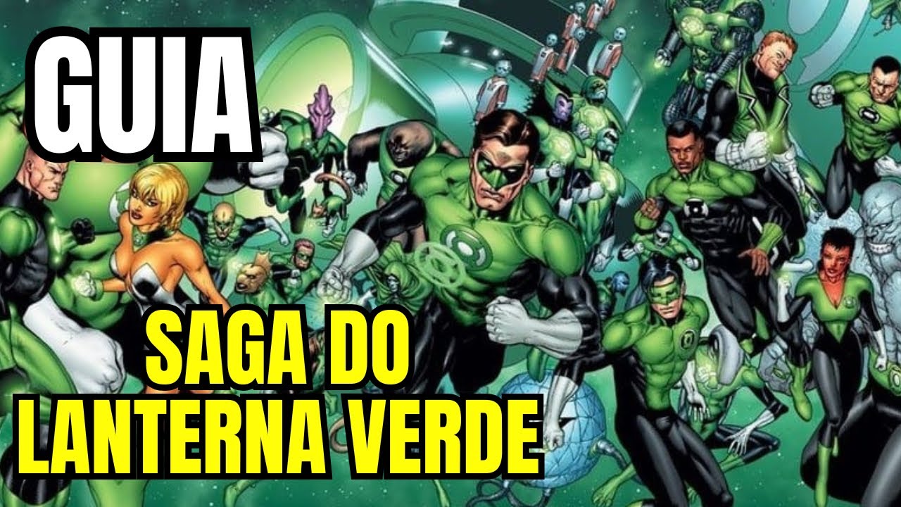 Guia - A saga do Lanterna verde - O que saiu em capa dura? - YouTube