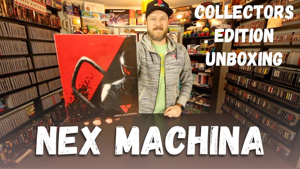 NEX Machina Collectors Unboxing - Limited Run Games, Awesome Dual Stick ...