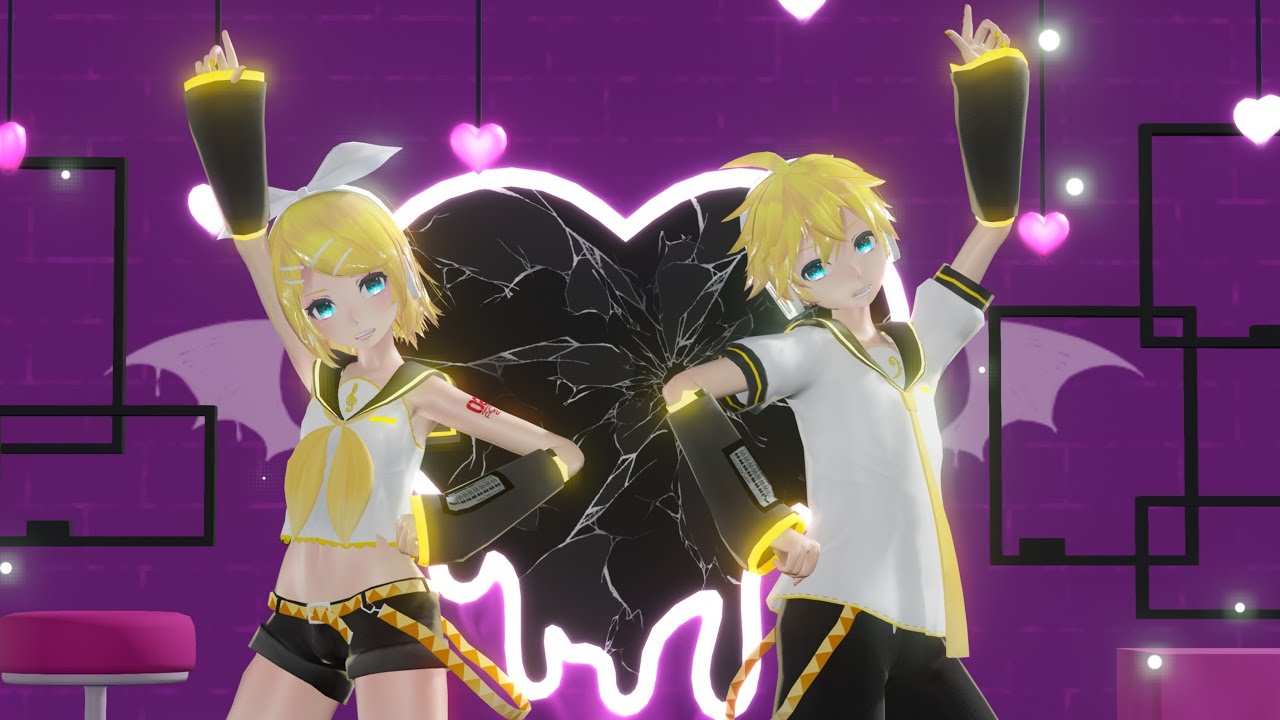 [Tda Rin&Len] LADY CRAZY [MMD] - YouTube