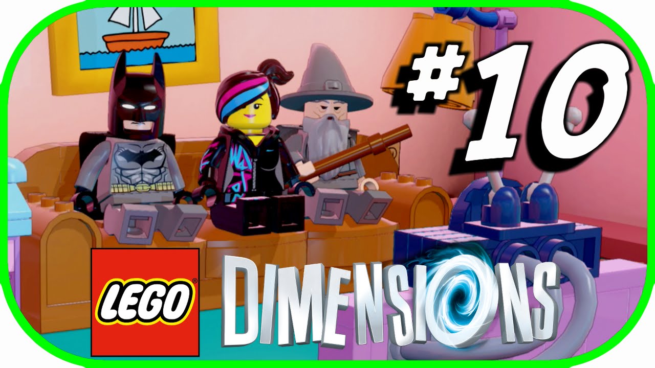 LEGO Dimensions Part 10 Simpsons Springfield Invasion Gameplay - YouTube