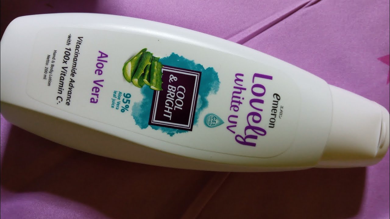 Review Emeron Lovely White Cool & bright body lotion - YouTube