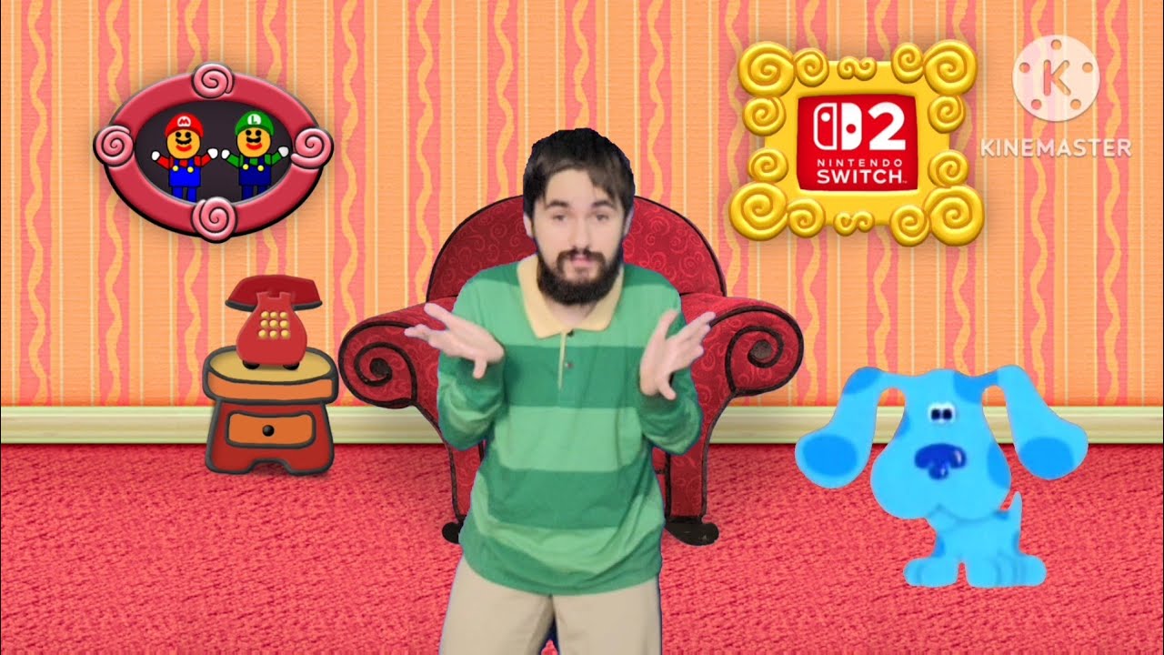 To Play Blue's Clues: (What Game Is Blue Excited For The Nintendo ...