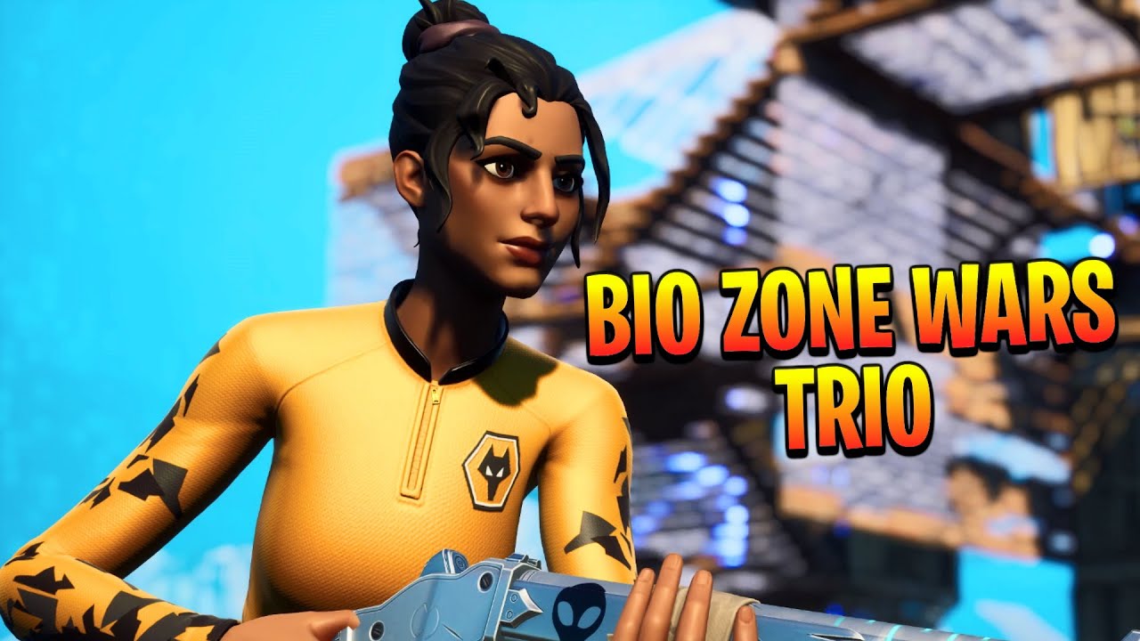 FORTNITE Bio Zone Wars Trio With Pitch Patroller Skin (1440p 160FPS PC ...
