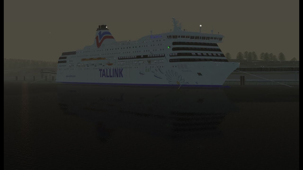 Victoria 1 arrival in Mariehamn (VSF) inside - YouTube
