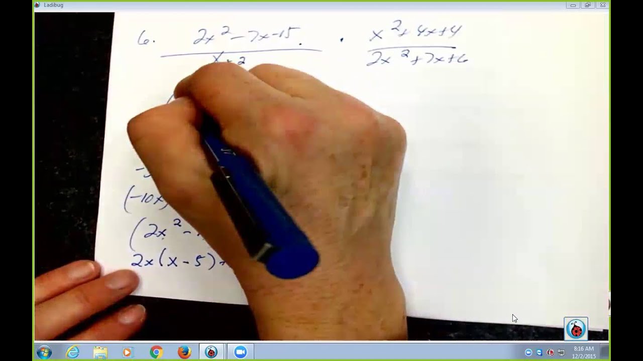 Intermediate Algebra Practice Test - YouTube