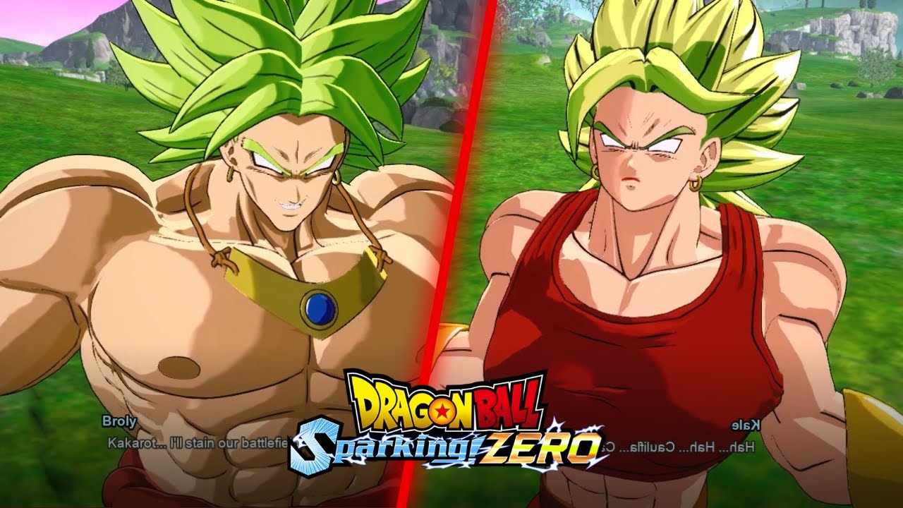 Broly vs Kale Interactions and Combat - Dragon Ball Sparking Zero - YouTube