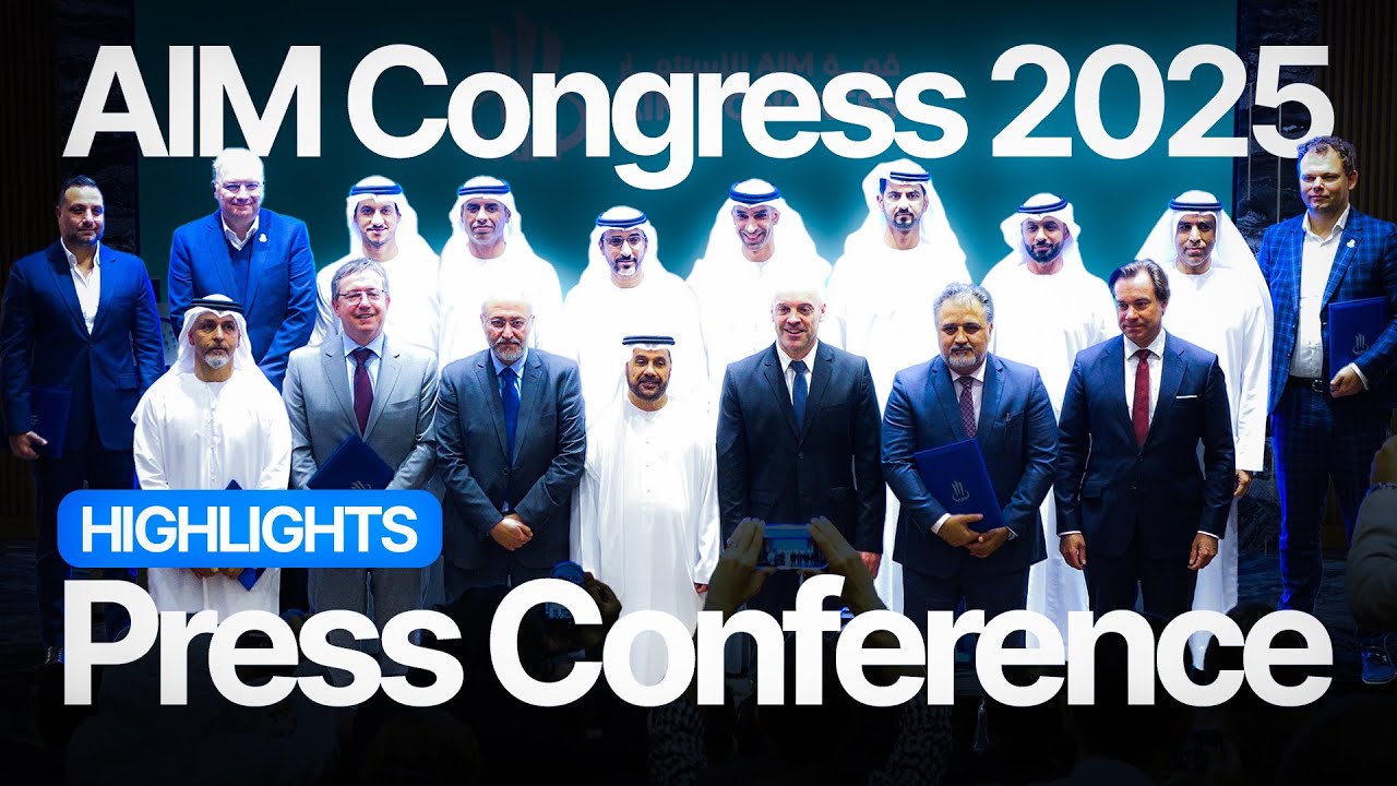 AIM Congress 2025: Partner Signing Ceremony & Press Conference ...