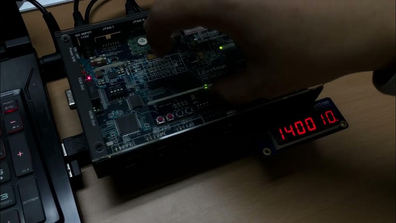 Verilog Clock(with stopwatch, timer, alarm) Full Demo (ZEDBOARD) - YouTube