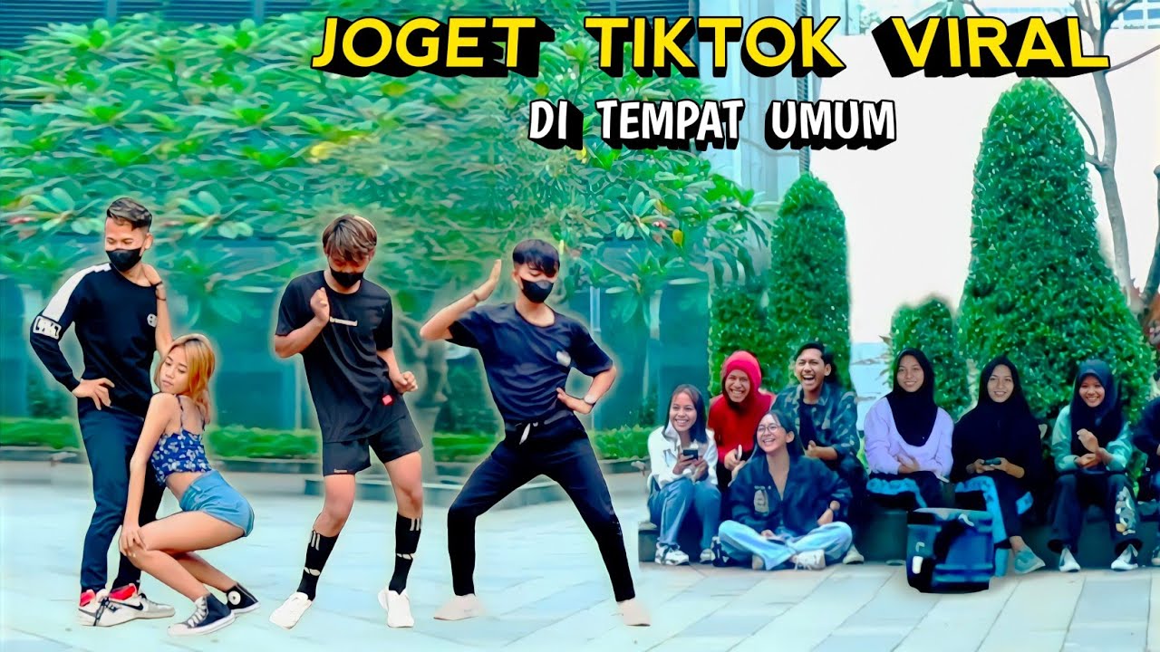 JOGET TIKTOK VIRAL DI TEMPAT UMUM.. - YouTube