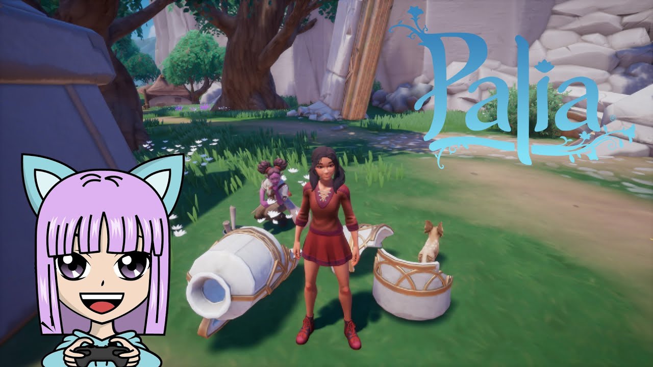 An Amber Fossil & A Picnic for Jina in Palia!︱Open Beta #palia - YouTube