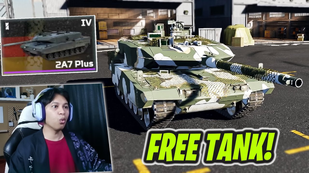 Akhirnya Dapat Tank Gratis Tier 4 Leopard 2A7 Plus dari BattlePass ...