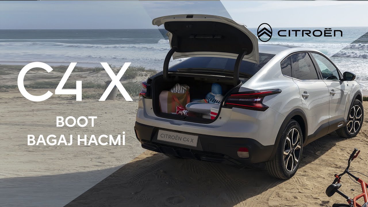 Citroen C4 X BOOT Bagaj Hacmi - YouTube