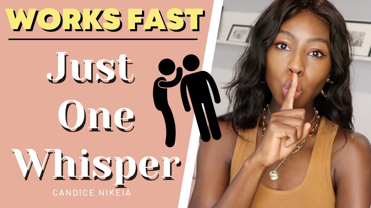 How to Manifest with a Whisper! | Whispering Technique - YouTube