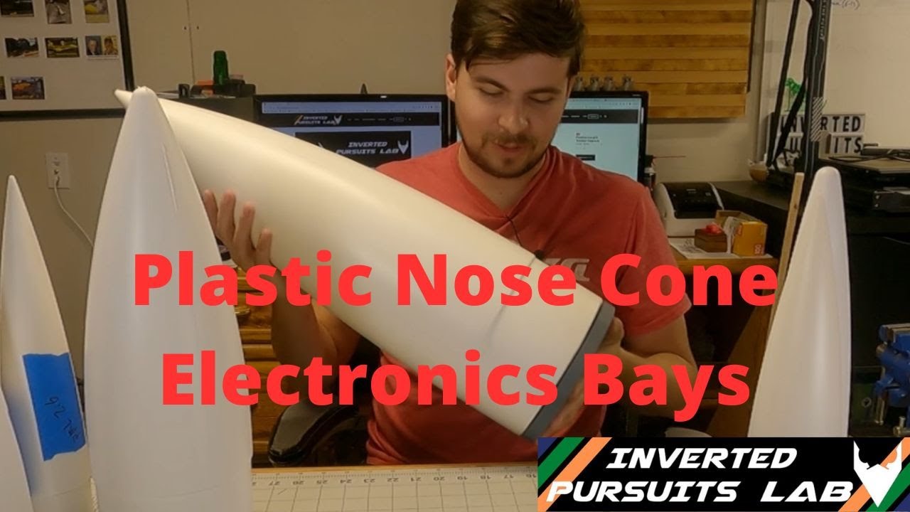 Plastic Nose Cone Electronics Bays - YouTube