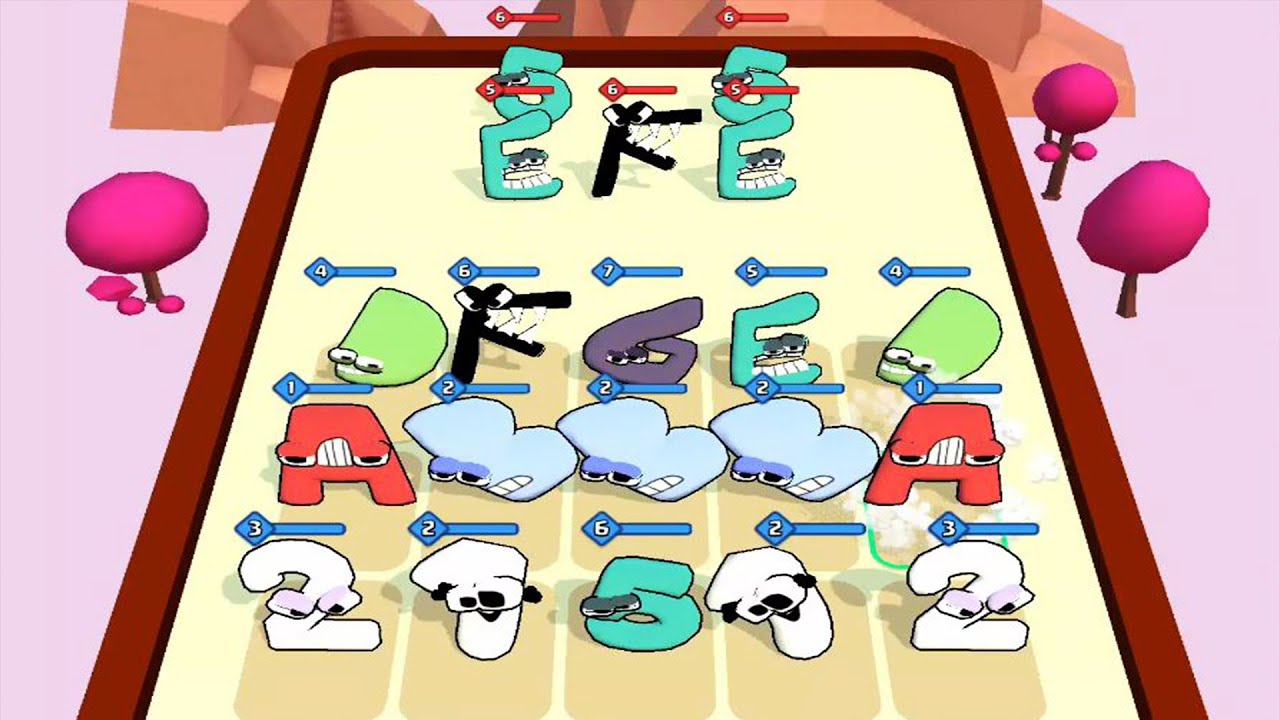 MAX LEVEL in Merge Alphabet Monster Lore - YouTube