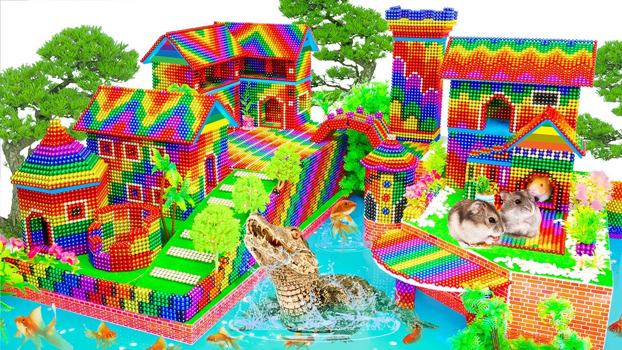 ASMR - 90 Days Building A Private Underground Castle With A Grass Roof ...