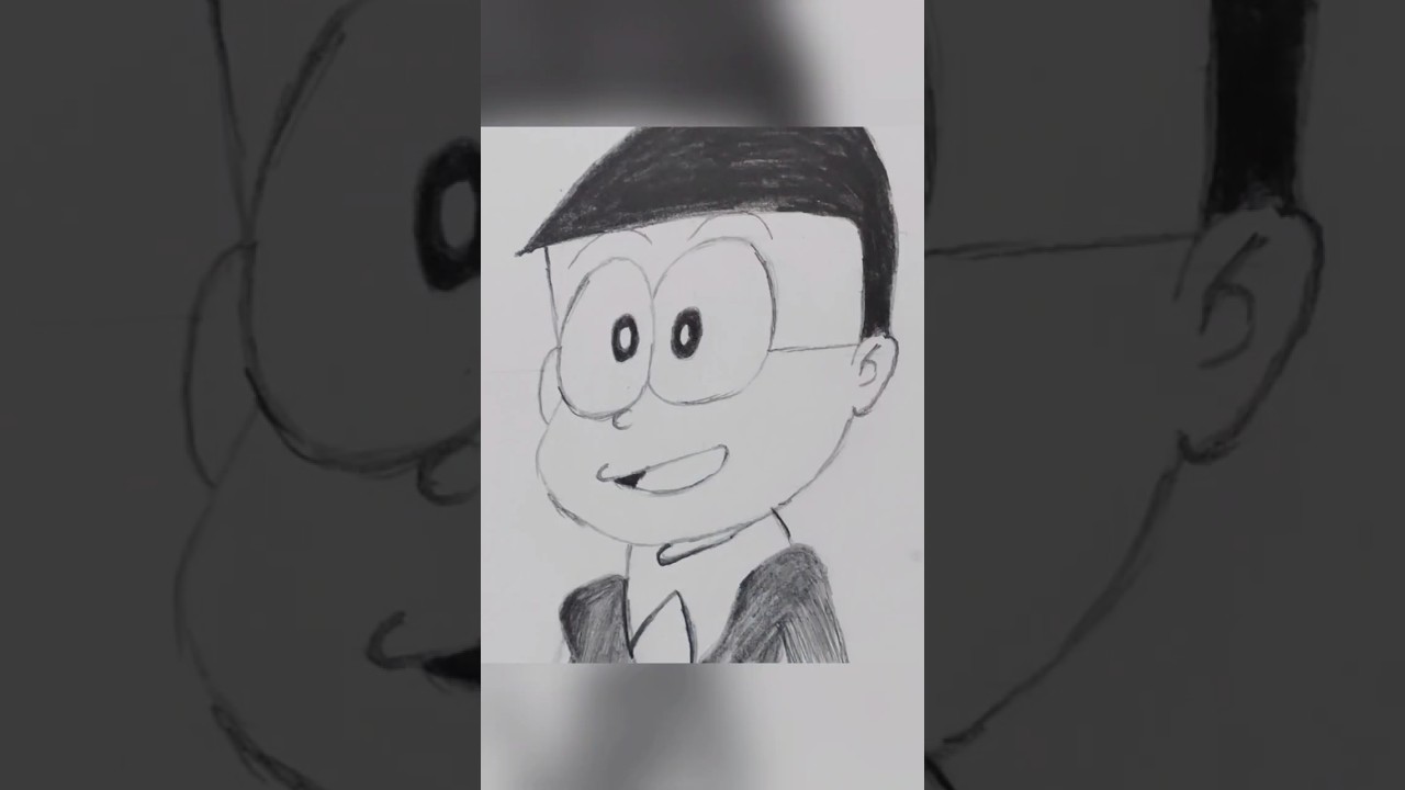 Sketch of Nobita - YouTube