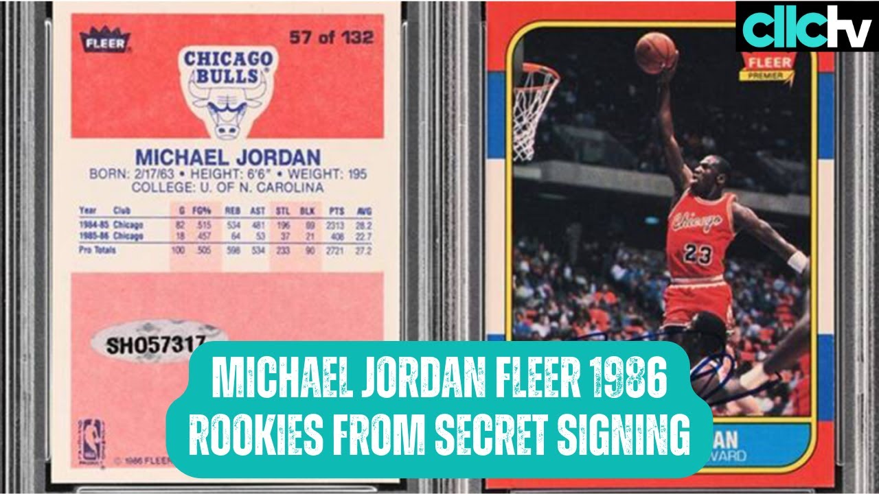 Michael Jordan Secret Signing Cards Appear Online - YouTube