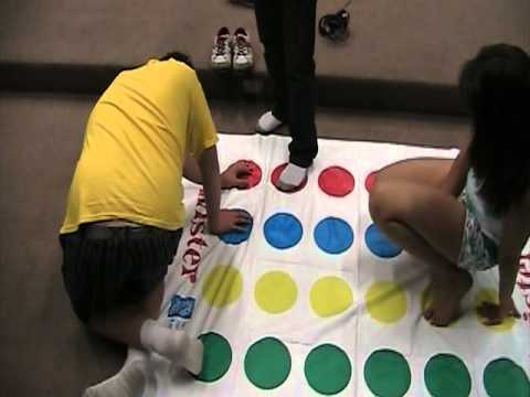 playing twister in class?!?! - YouTube