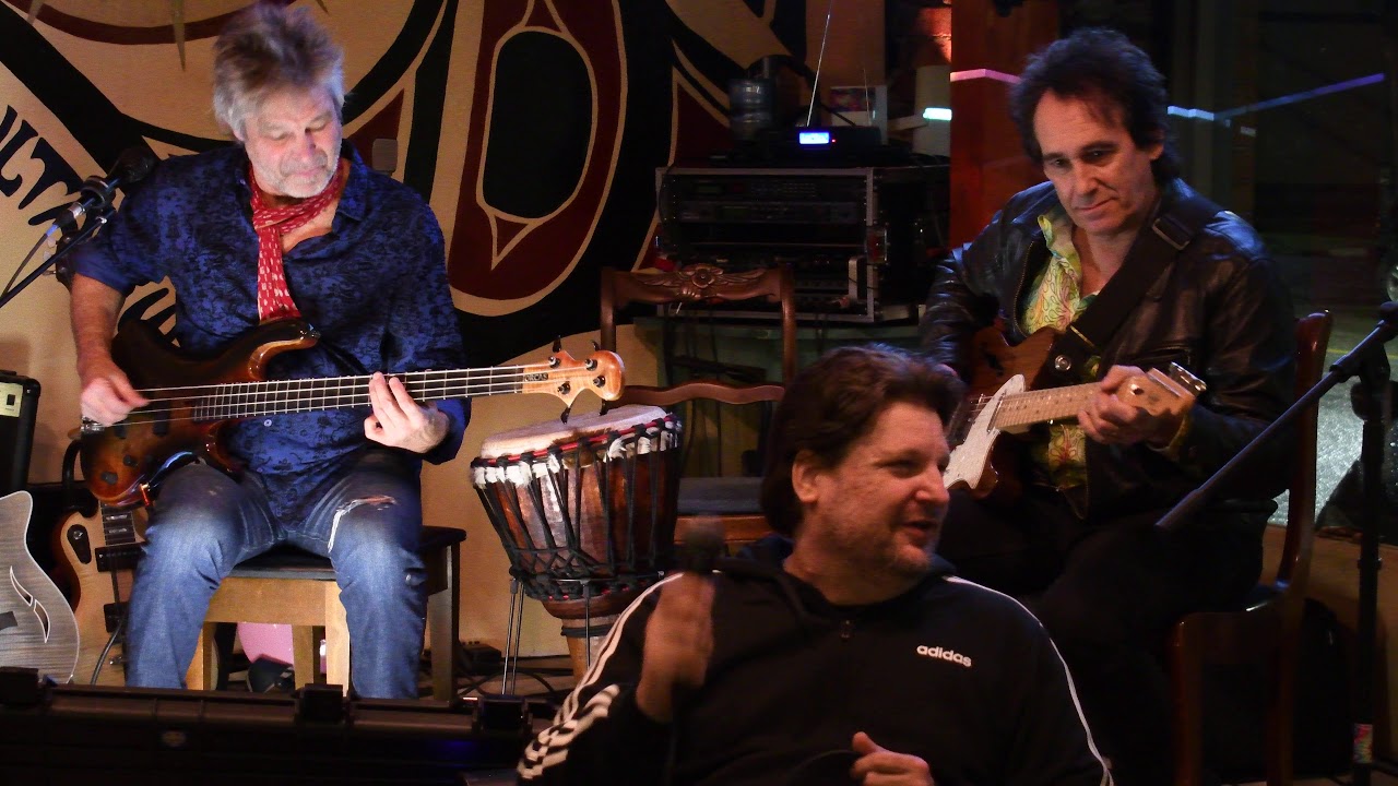 Roger Fisher, Guy Johnson And Don Gaynor At Kiss the Sky Bookstore ...