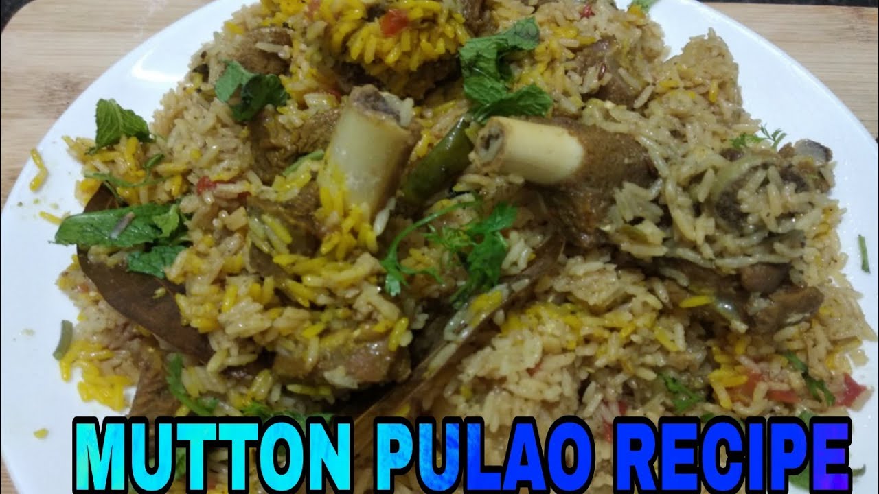 #special MUTTON PULAO | HOW TO MAKE MUTTON PULAO RECIPE | SIMPLE MUTTON ...