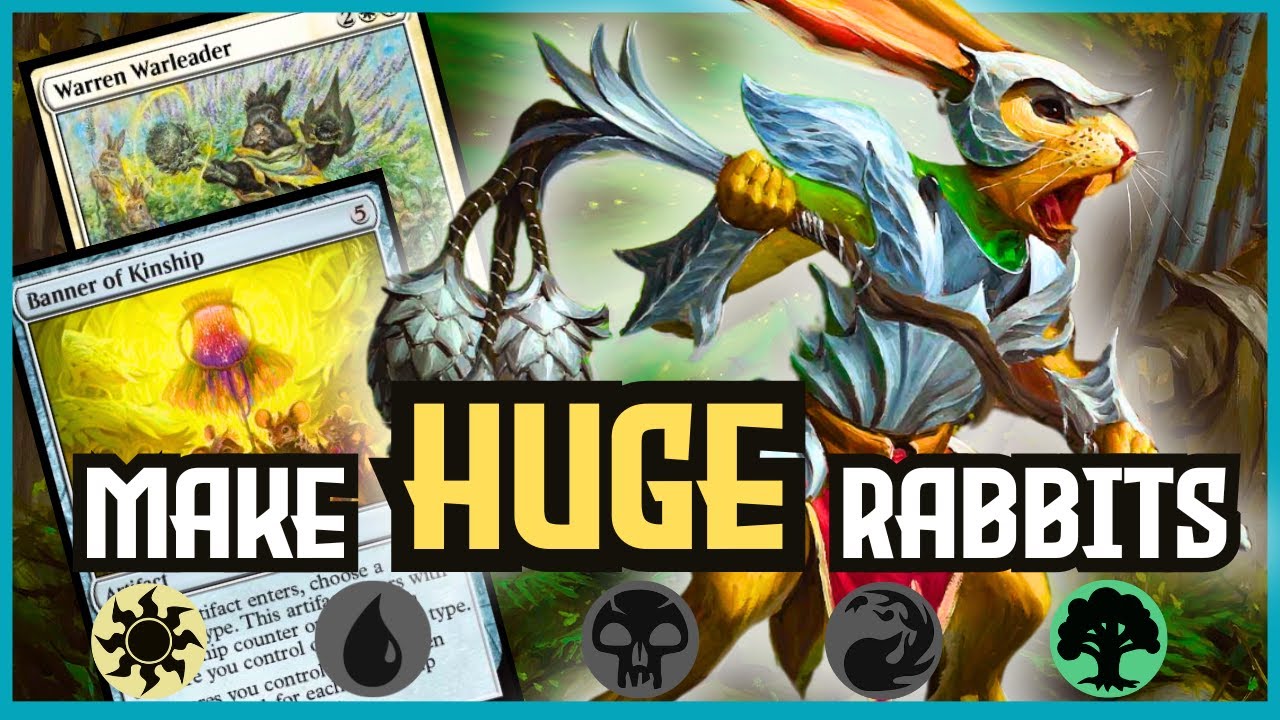 🟢⚪Make GIANT Rabbits To Get Easy Wins! | MTG Arena Foundations Standard ...
