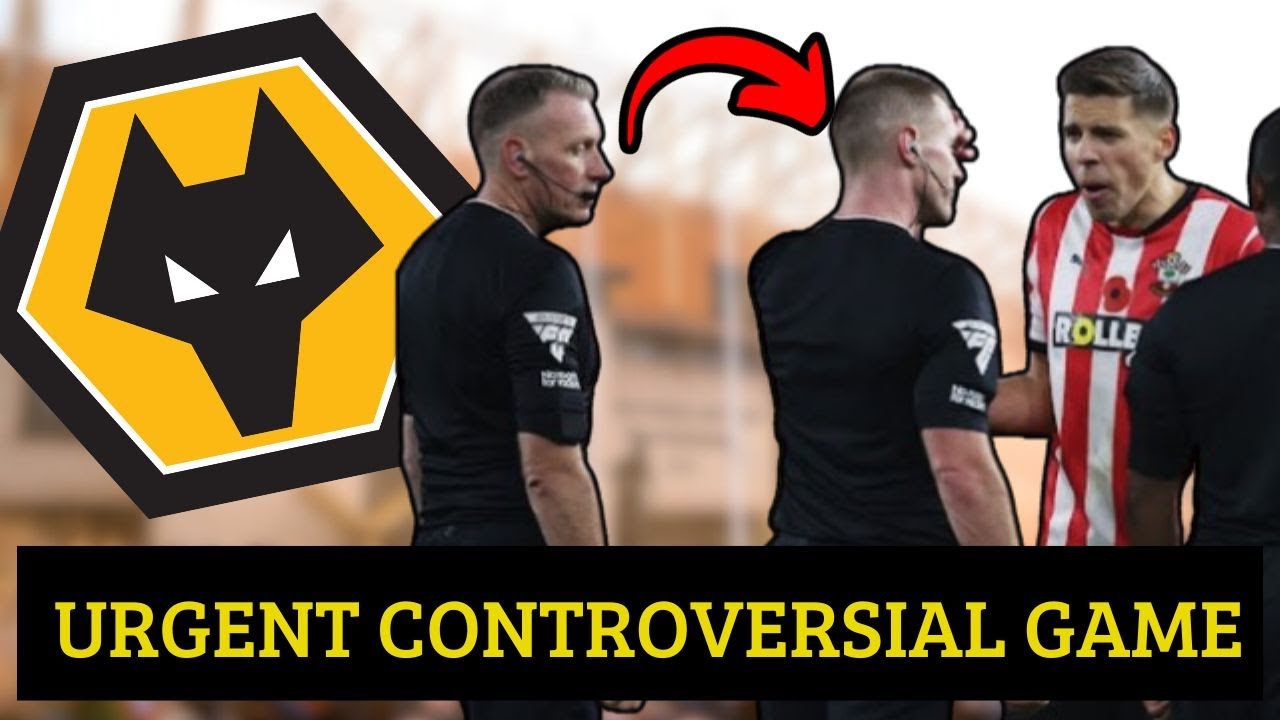 🟡⚫URGENT CONTROVERSIAL GAME LATEST NEWS TODAY WOLVES FANS - YouTube