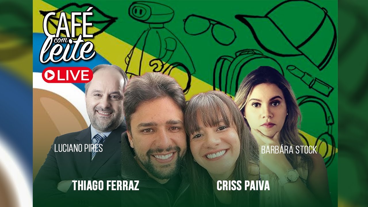 Live do Café Com Leite com Criss Paiva e Thiago Ferraz - YouTube
