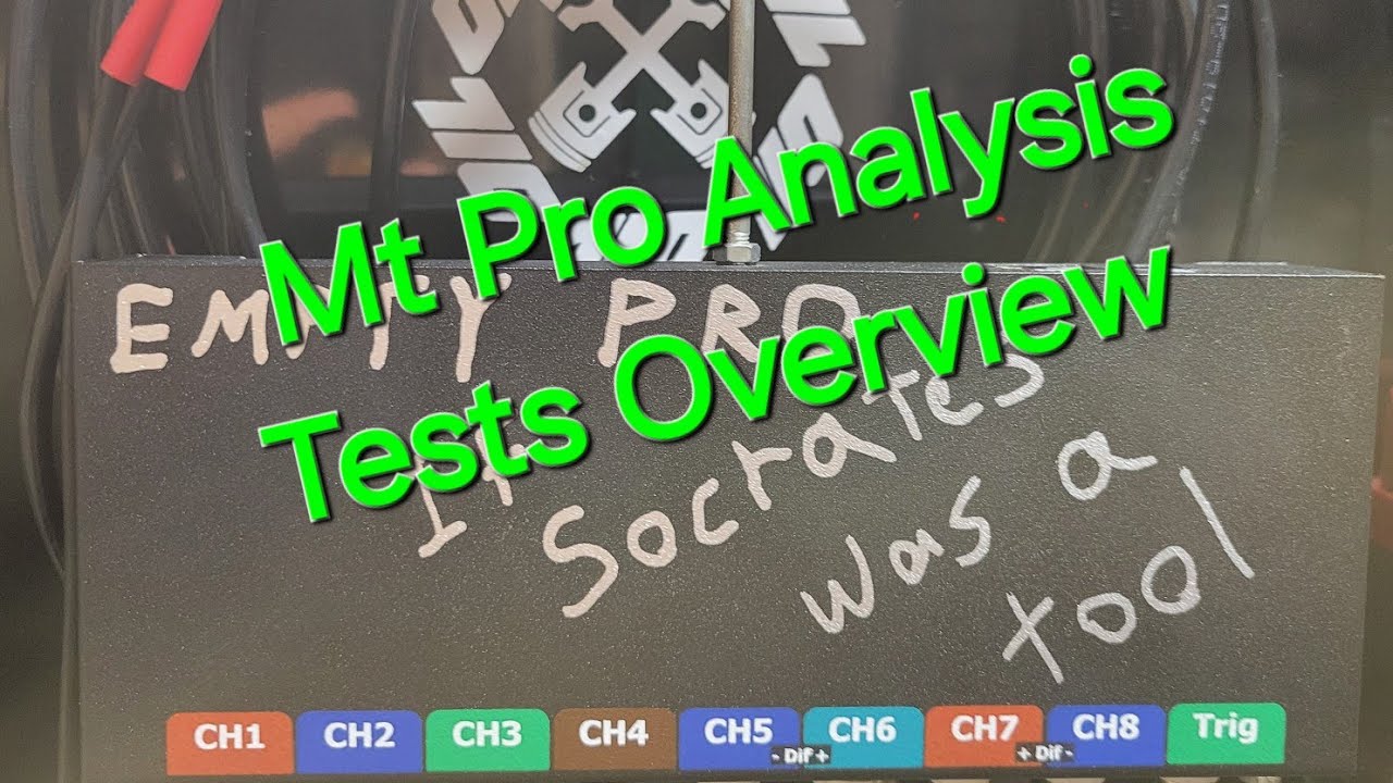 Mt Pro Analysis Tests Overview - YouTube
