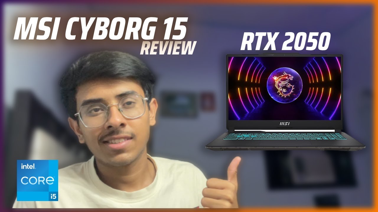 MSI Cyborg 15 - i5 12450H RTX 2050 | Best Gaming Laptop Under 60000 ...