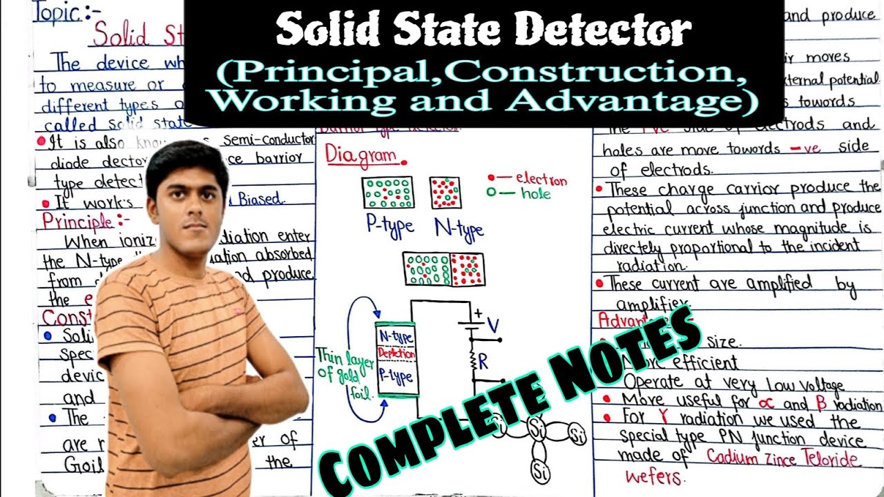 Solid State Detector Solid class 12|Semiconductor Detector|12 Class ...