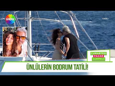 Gökçe Bahadır ve eşinin bodrum keyfi!