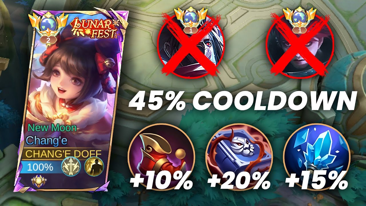 CHANG'E FULL COOLDOWN BUILD DAMAGE BROKEN | CHANG'E BEST BUILD 2024 ...