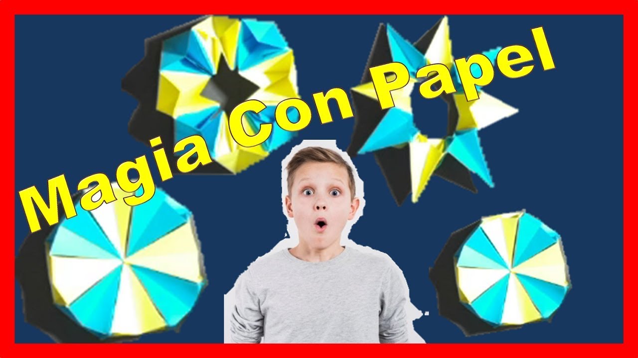 CIRCULO MAGICO De Origami | Como Hacer Un Circulo Magico De ORIGAMI ...