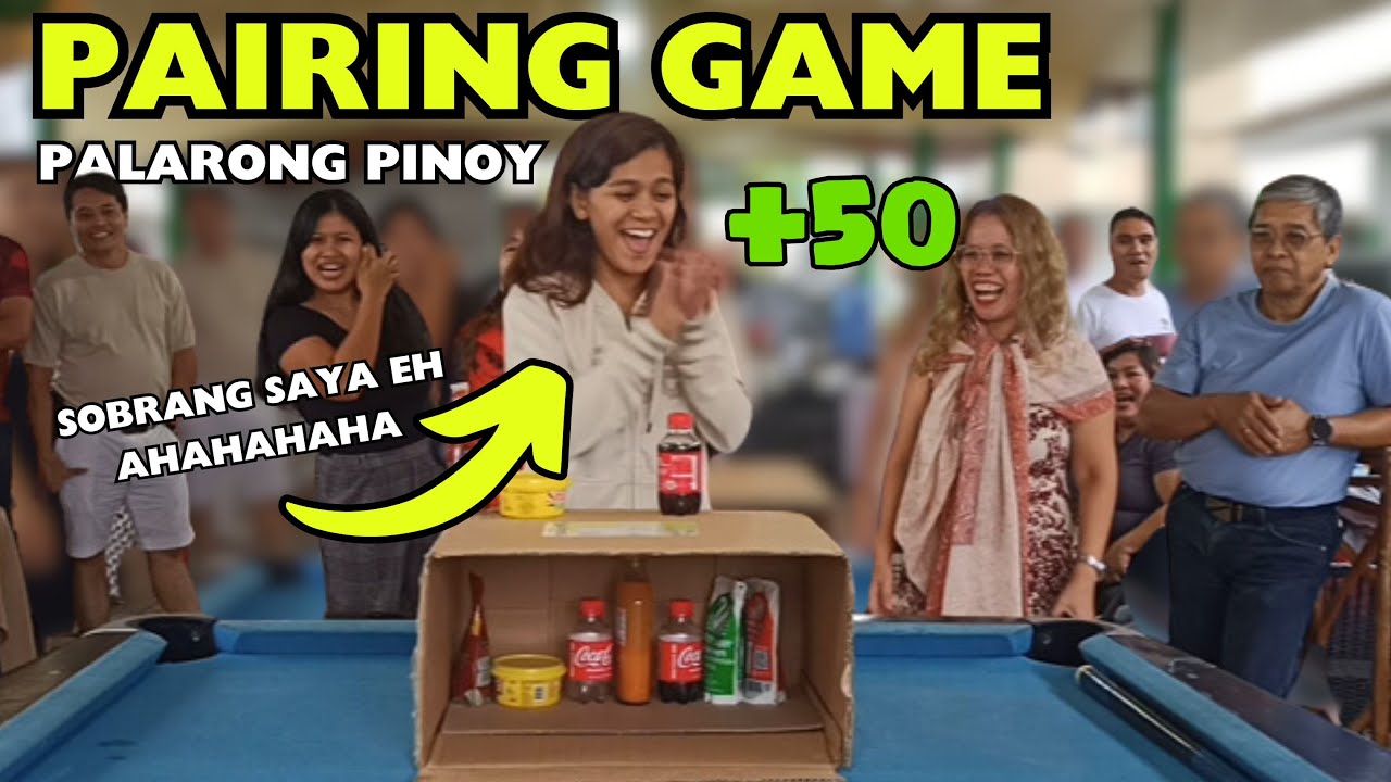 Palarong Pinoy Pairing Game Perfect for Christmas Party Games - YouTube
