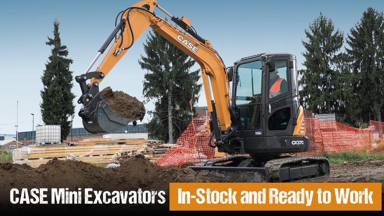 CASE Mini Excavators: Power, Precision, and Performance Redefined for ...